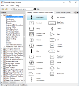 MATLAB Simulink (Simulink Library Browser & Creating a New Simulink Model)
