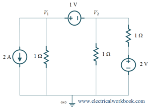 Supernode (theory, steps & examples) - Electricalworkbook