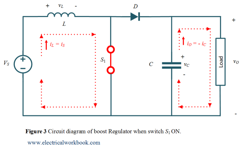 Boost Regulator Peak to Peak Ripple Current of Inductor Expression ...