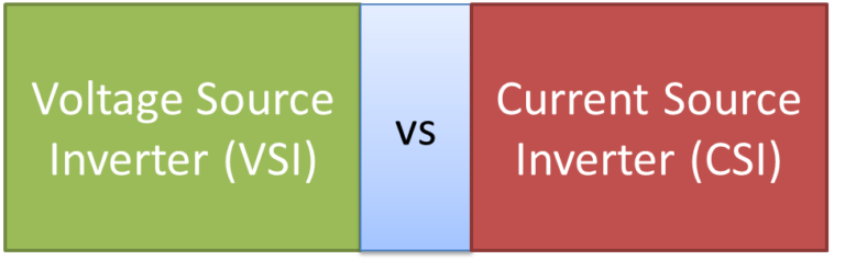 Difference Between Voltage Source Inverter (VSI) and Current Source Inverter (CSI ...