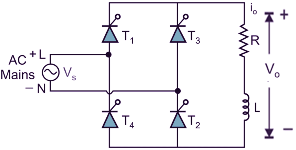 What is Single Phase Full Wave Controlled Rectifier with RL load ... What is Single Phase Full Wave Controlled Rectifier with RL load ...